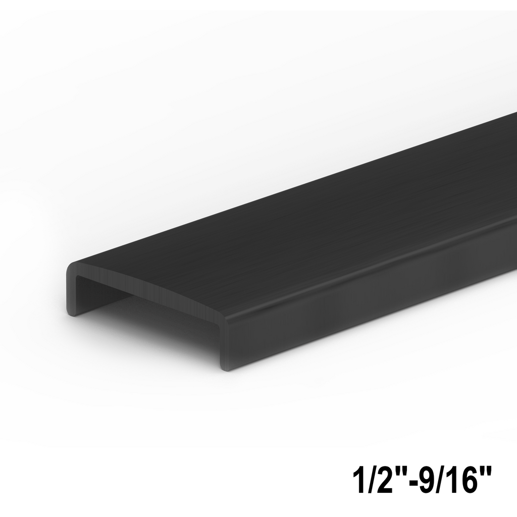 [USAC1214] Ultra Slim Cap Rail - for 12 to 14mm Glass – Grey Goat Hardware