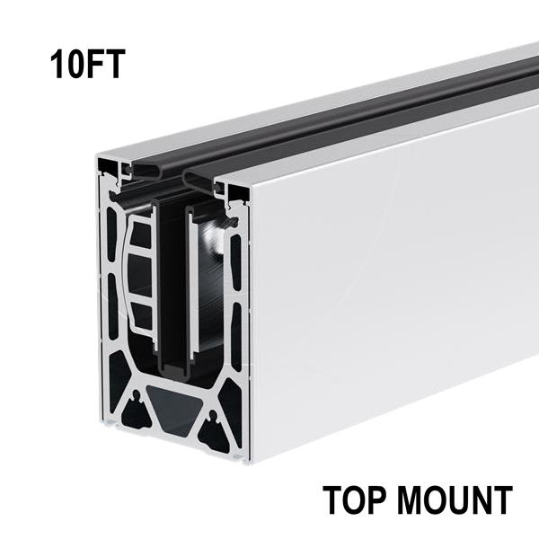 [ARCH8610T] Arch-Loc Base Shoe - 86 Series - Top Mount (120") – Grey ...