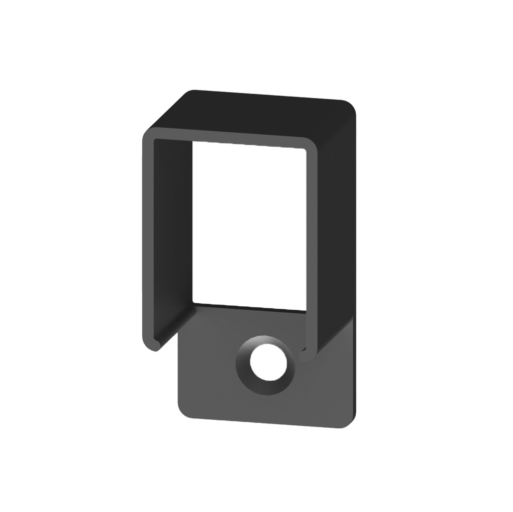 [ALWFREC] Caprail - Rectangular Wall Flange – Grey Goat Hardware