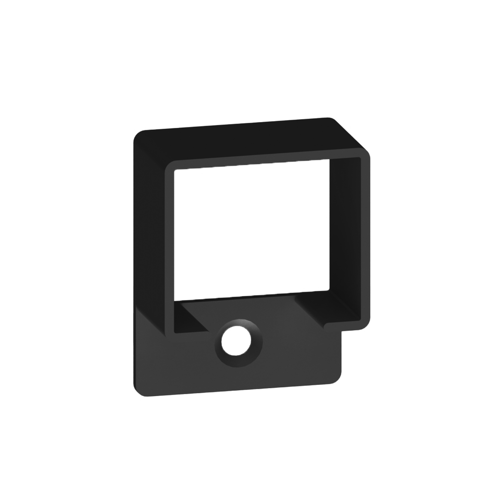 [ALWFSQ] Caprail - Square Wall Flange – Grey Goat Hardware