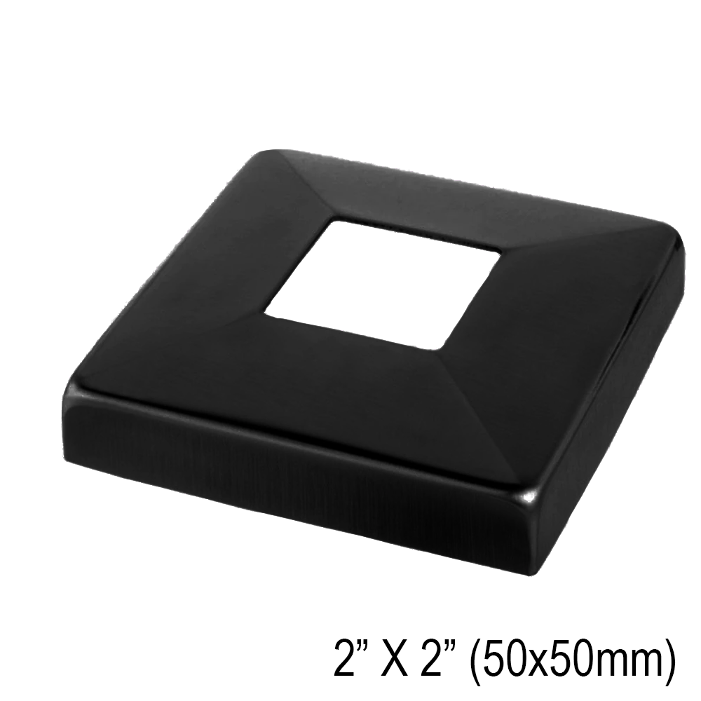[CP50SQ] Railing Post - Cover Plate for 50mm Square Post – Grey Goat ...