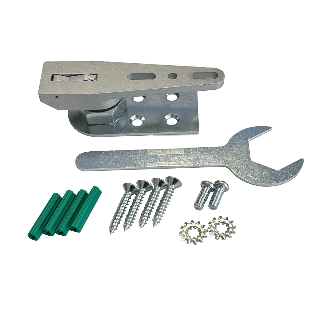 [DLUXPIVADJ1434] Door Rail - Adjustable 1/4"-3/4" Bottom Pivot – Grey ...