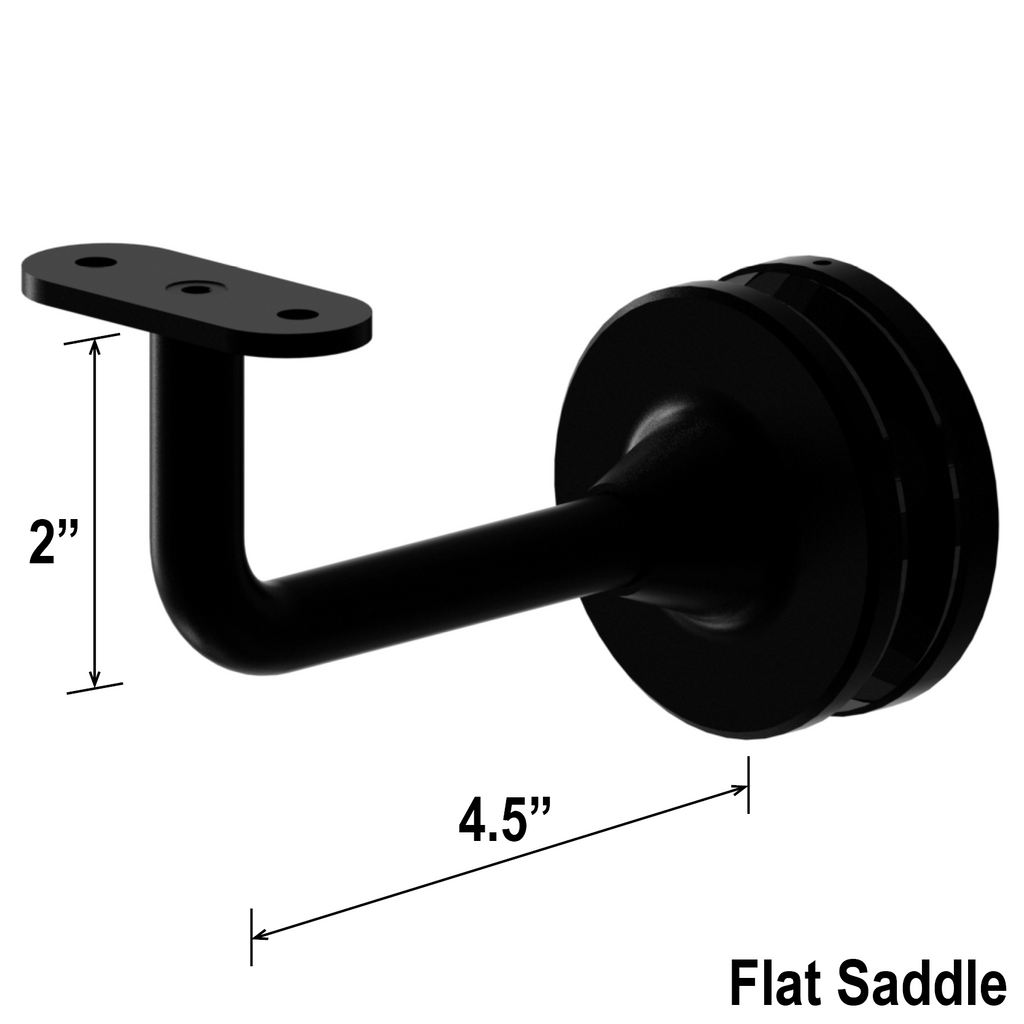 [EXTHRB] Extendable Handrail Bracket - Glass Mount - 4-1/2" Length w ...