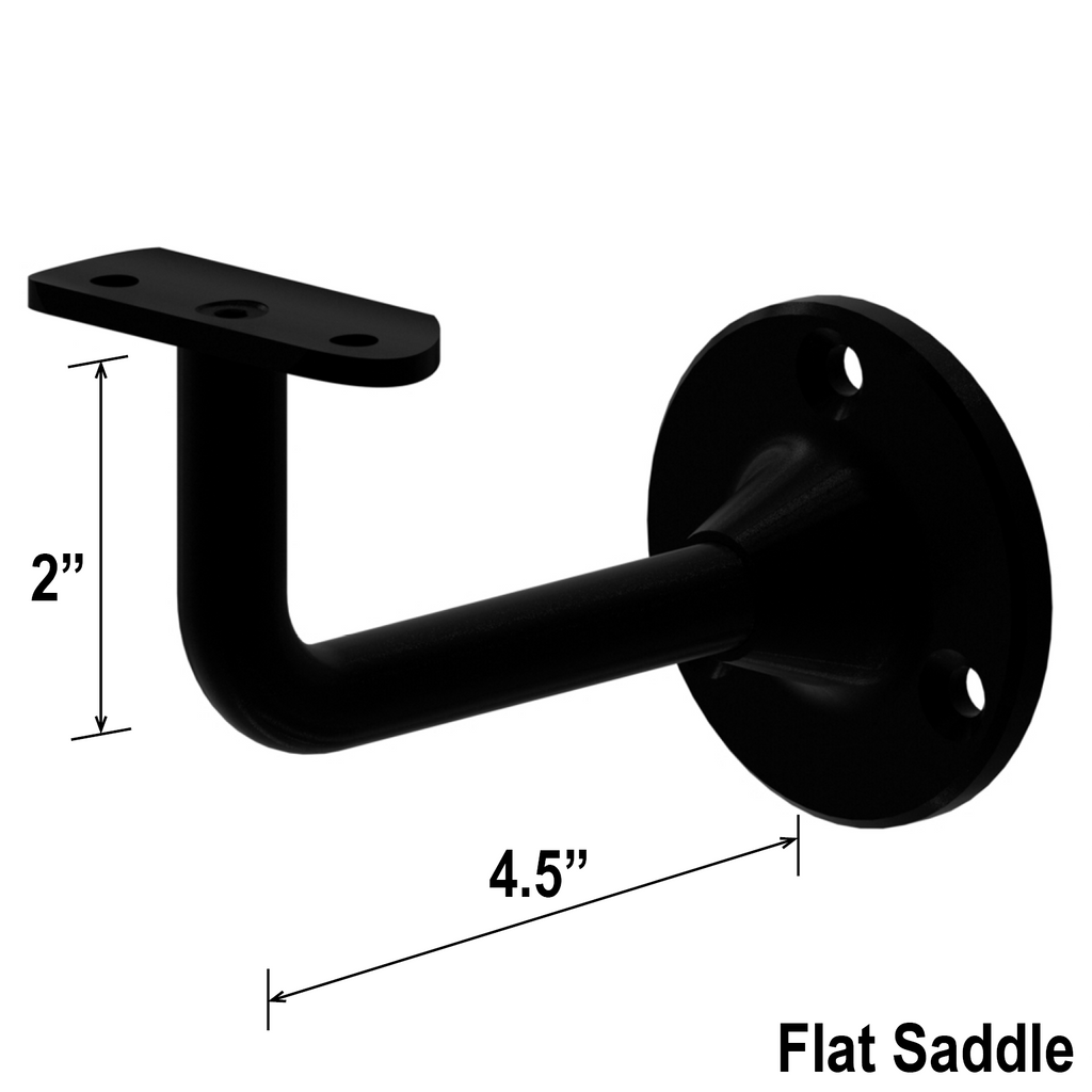 [EXTHRB] Extendable Handrail Bracket - Wall Mount - 4-1/2" Length w/ R ...