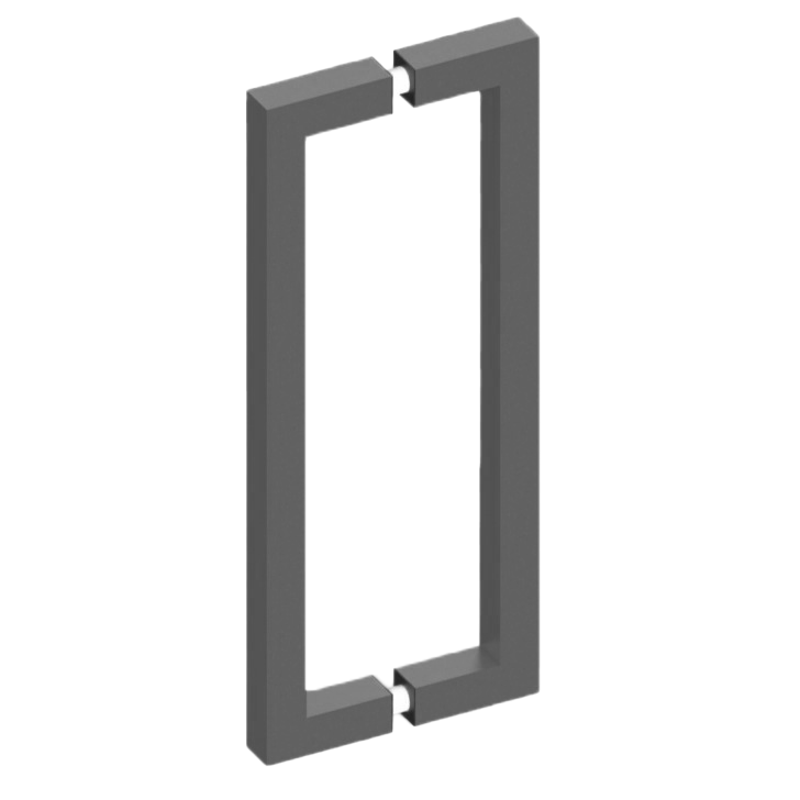 [S12X12] Shower Handle - 12" X 12" - Square – Grey Goat Hardware