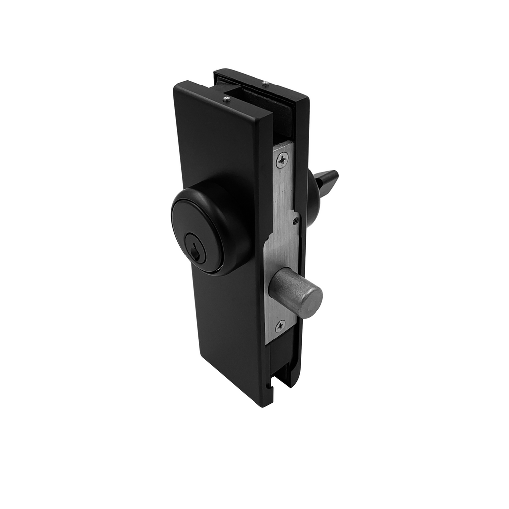 [GDLUS] Glass Door Lock - Patch Lock With American Style Cylinder ...