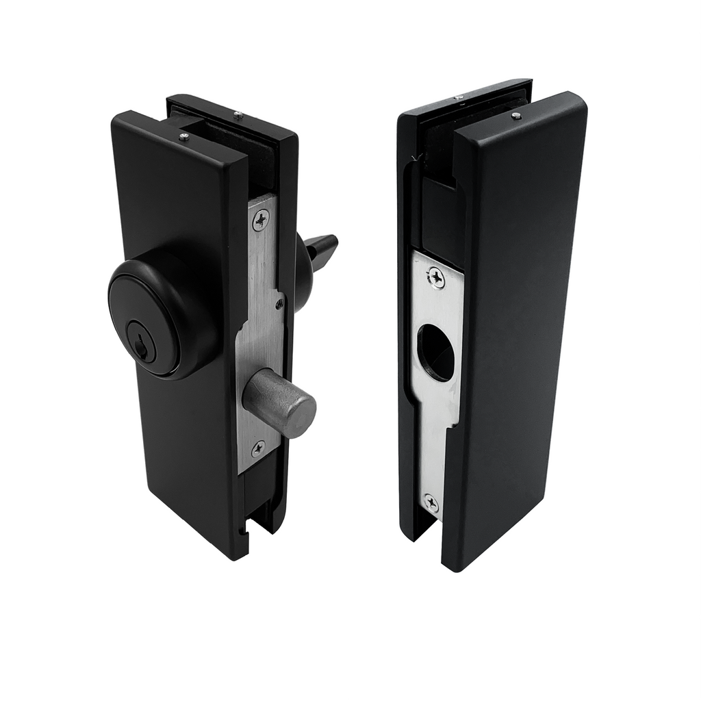 [GDLUSSET] Glass Door Lock - Patch Lock Set With American Style Cylind ...