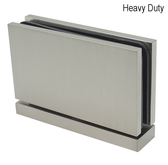 Shower Pivot Hinge - Cara Series - Square Heavy Duty – Grey Goat Hardware