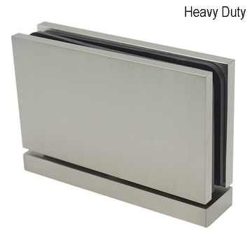 Shower Pivot Hinge - Cara Series - Square Heavy Duty – Grey Goat Hardware