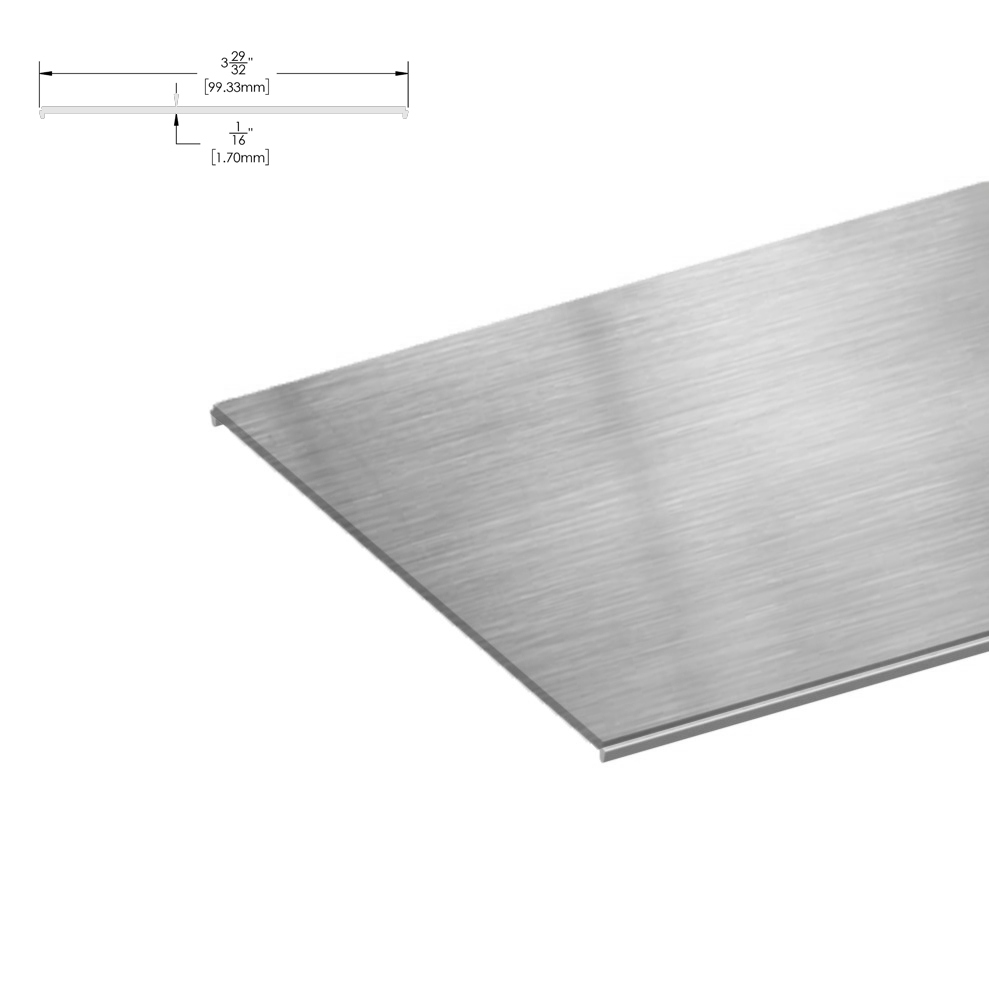 [DLUX4HFP120] Header System - 1-3/4 X 4" - Flat Plate - 120" Length ...