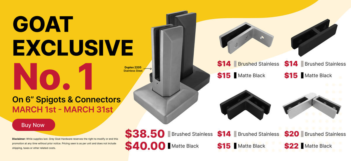 Grey Goat Hardware - Glass Hardware & Glazing Product Supply