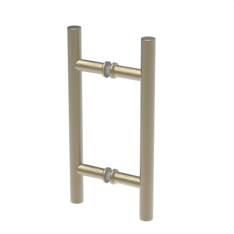 [L6X6] Shower Handle - 6" x 6" (10" End to End) - Ladder Pull Style ...