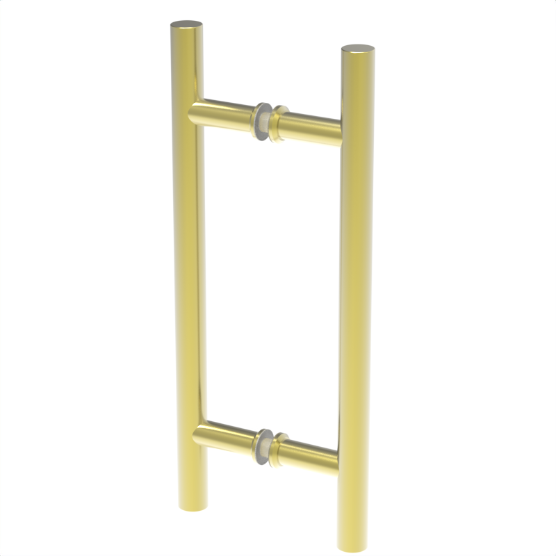 [L8X8] Shower Handle - 8" x 8" (12" End to End) - Ladder Pull Style ...
