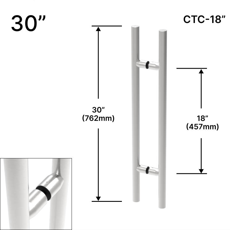 Ladder Pulls - Back to Back – Grey Goat Hardware