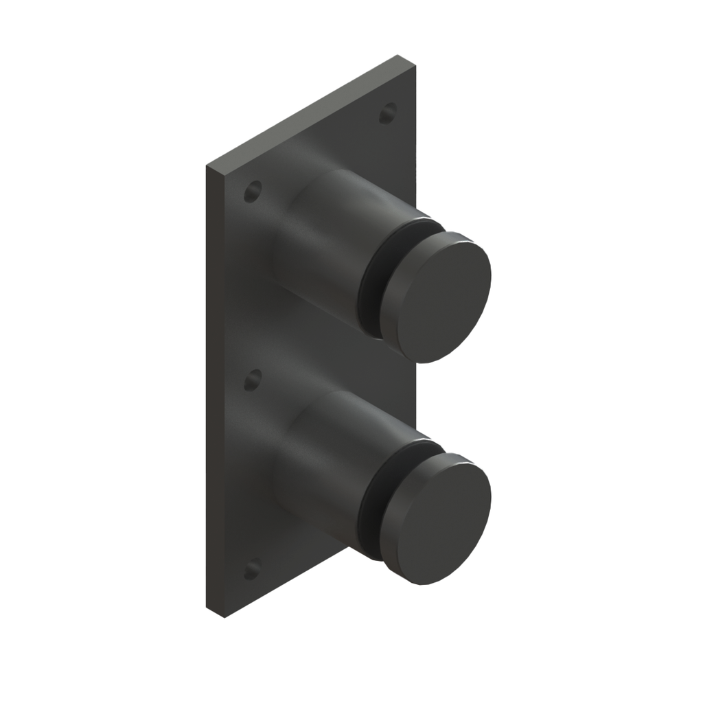 [SSOPLATE2] Standoff - 2" Standoffs With Mounting Plate – Grey Goat ...