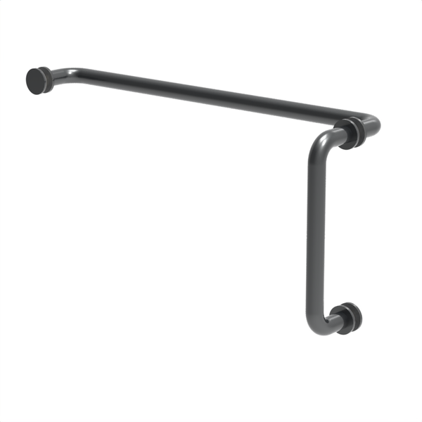 [R8X18] Handle/Towel Bar Combo - 8" x 18" - Tubular – Grey Goat Hardware