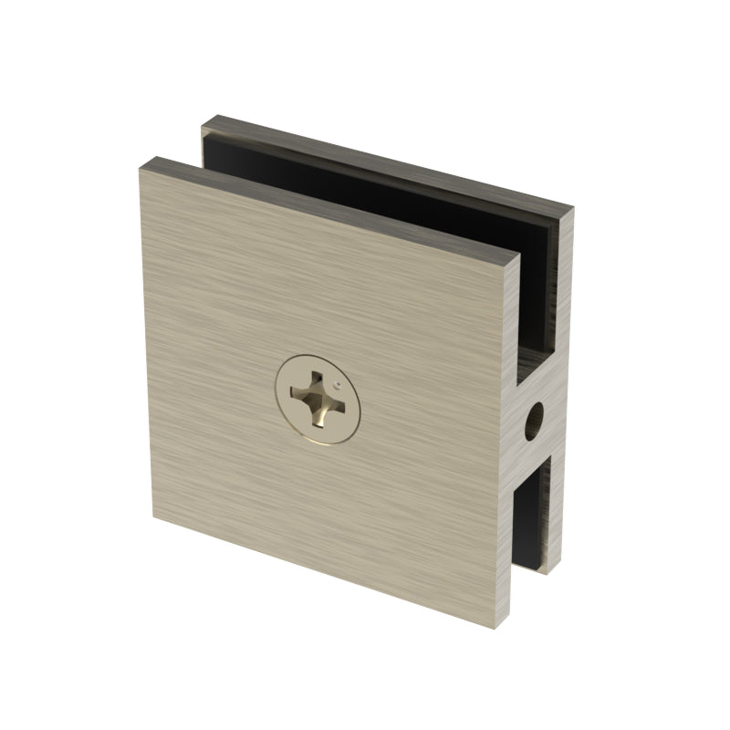 [SQU4] Shower Clamp - Square - 2" x 2" – Grey Goat Hardware