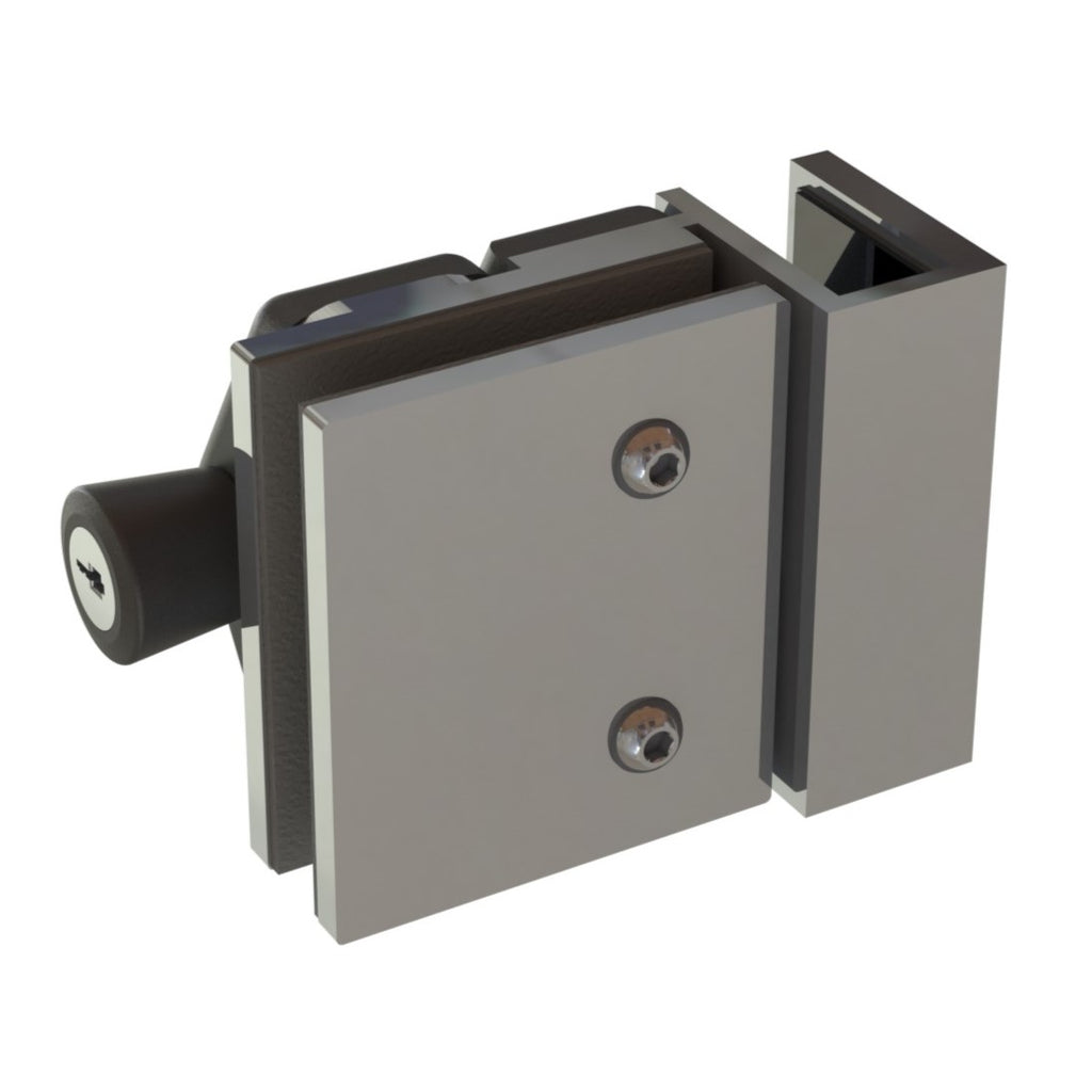 [LDIVE092OUT] Pool Fence Hardware - Latches With Lock - 90° Glass to G ...