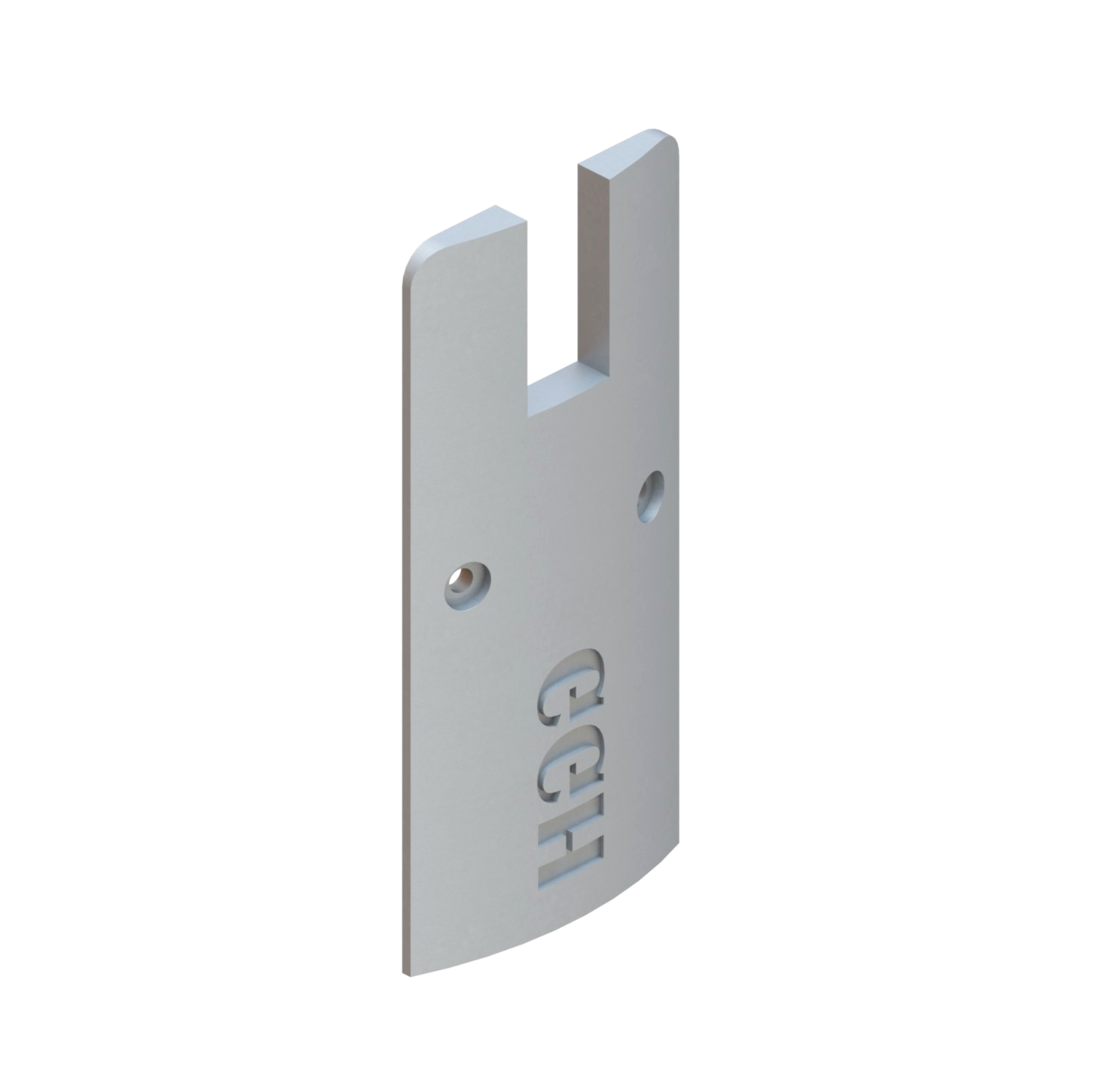 DLUX 4" Door Rail - W/ Cylinder Lock – Grey Goat Hardware
