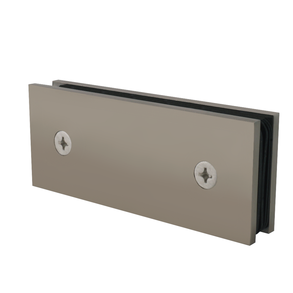[SQC180] Shower Transom Glass To Glass (Large) - Square - 180° Fixed ...
