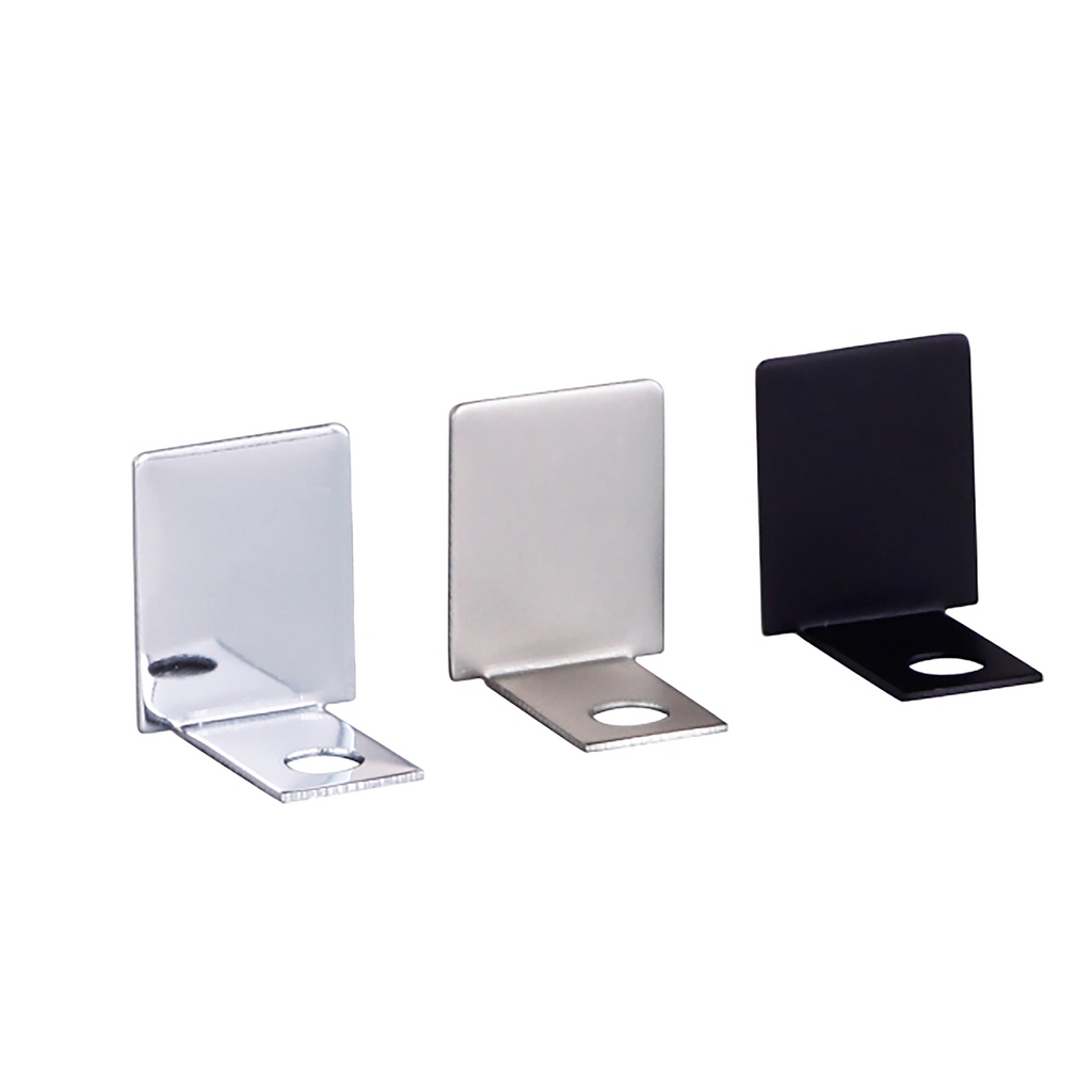 [UCEND12] Shower U-Channel - 12mm Glass - End Caps – Grey Goat Hardware