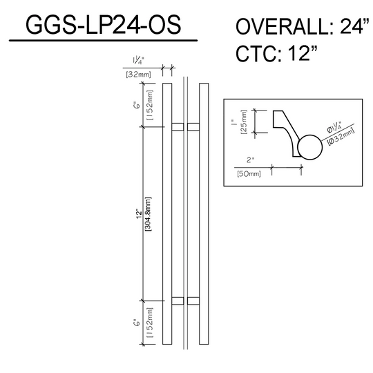 Ladder Pulls - Offset Back to Back – Grey Goat Supply Ltd.