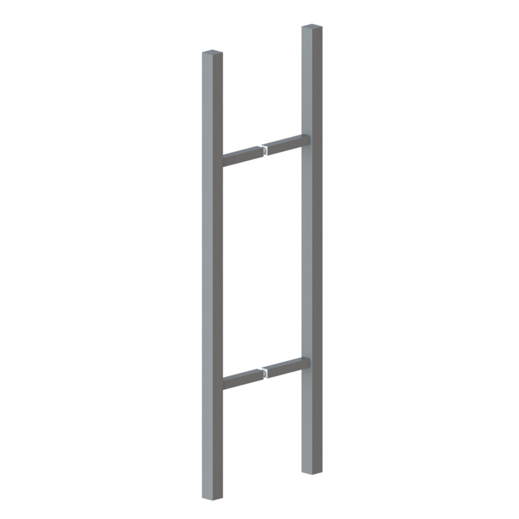 [SQSLP24] Ladder Pull - 24" (12" CTC) - Square – Grey Goat Hardware
