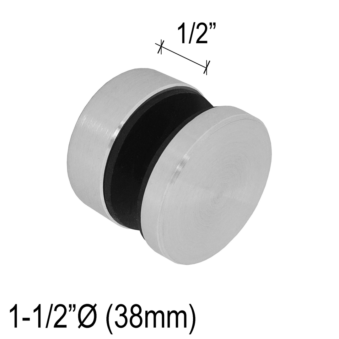 Standoffs - Solid Round - 1-1/2" Ø (38mm) – Grey Goat Hardware