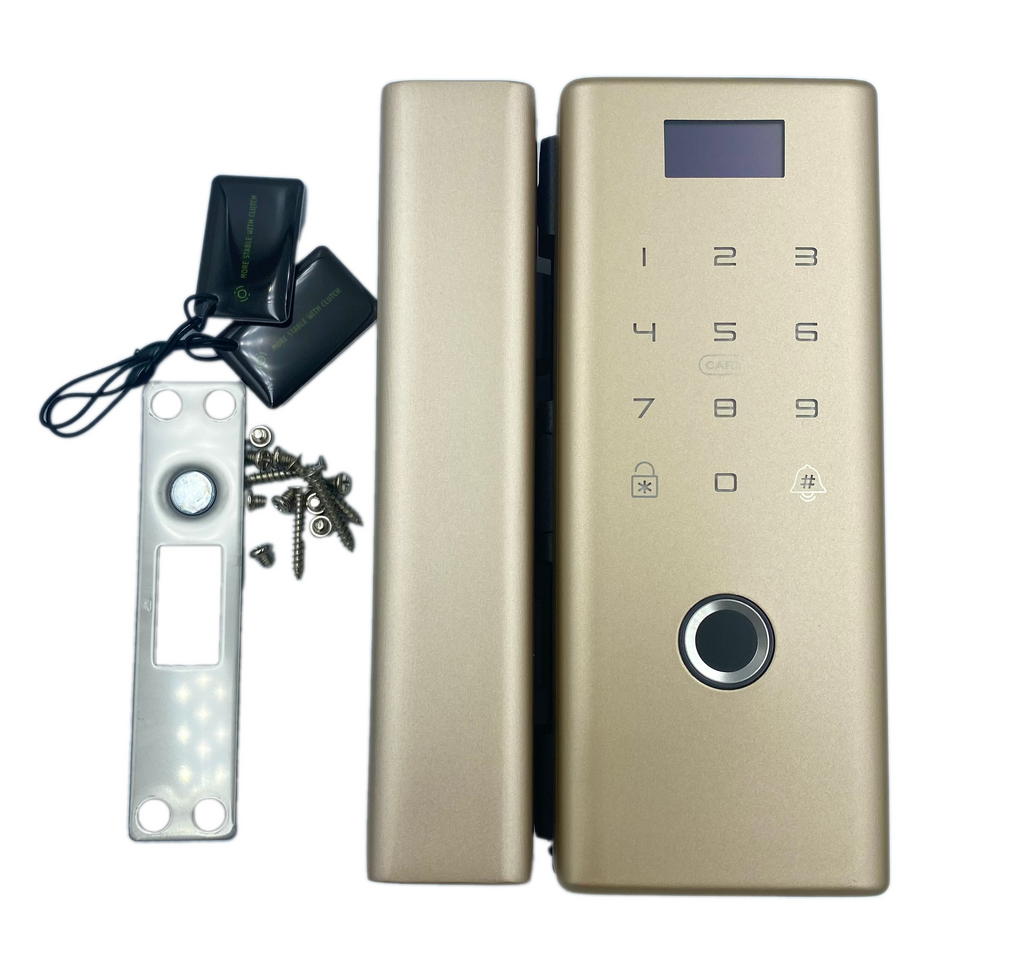 [DGDL] Glass Door Lock - Digital Glass Door Lock - Glass & Wall Mount ...